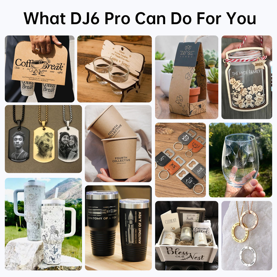 DAJA DJ6 Pro Enclosed Portable laser Engraving Machine – DAJA Laser