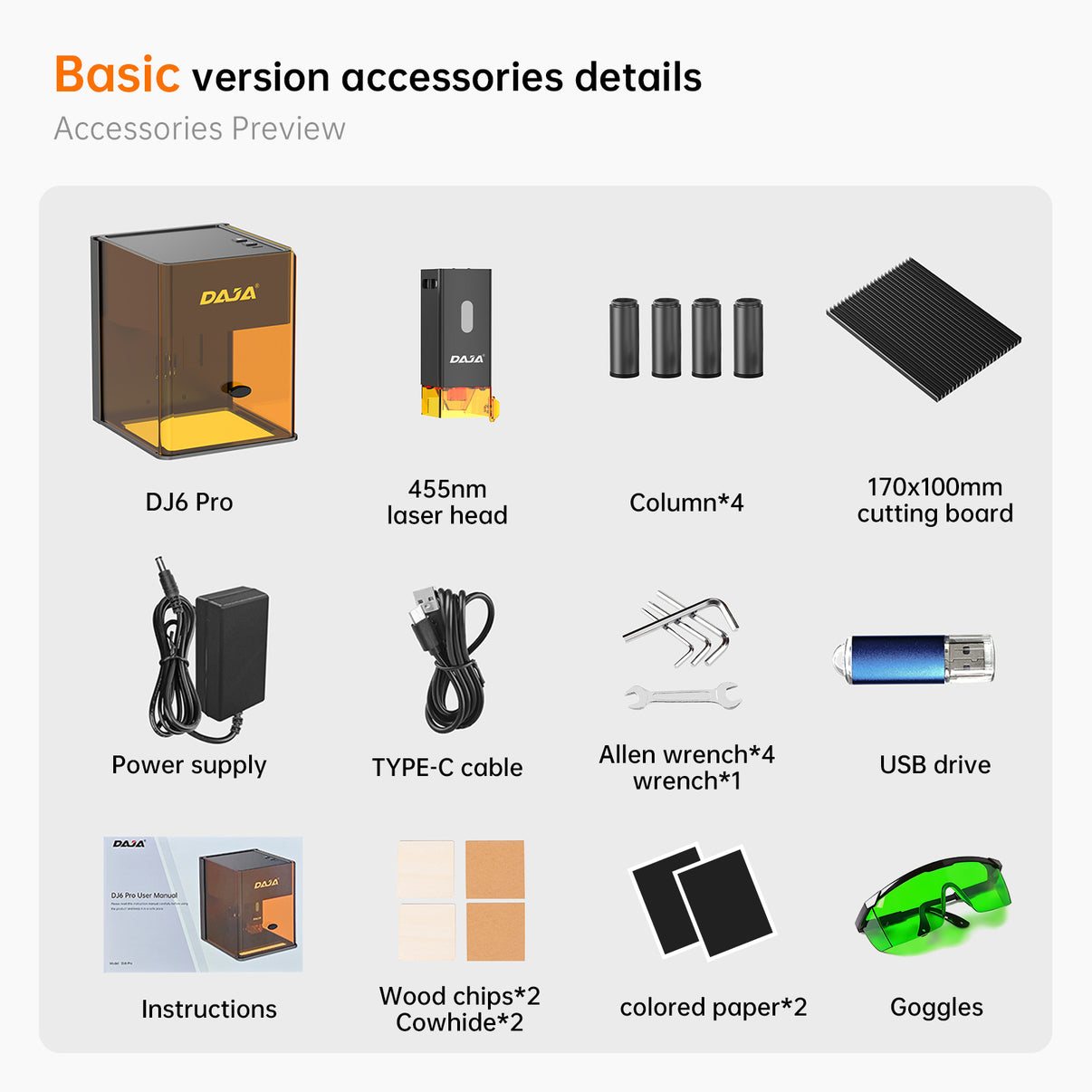 DAJA DJ6 Pro Enclosed Portable laser Engraving Machine – DAJA Laser